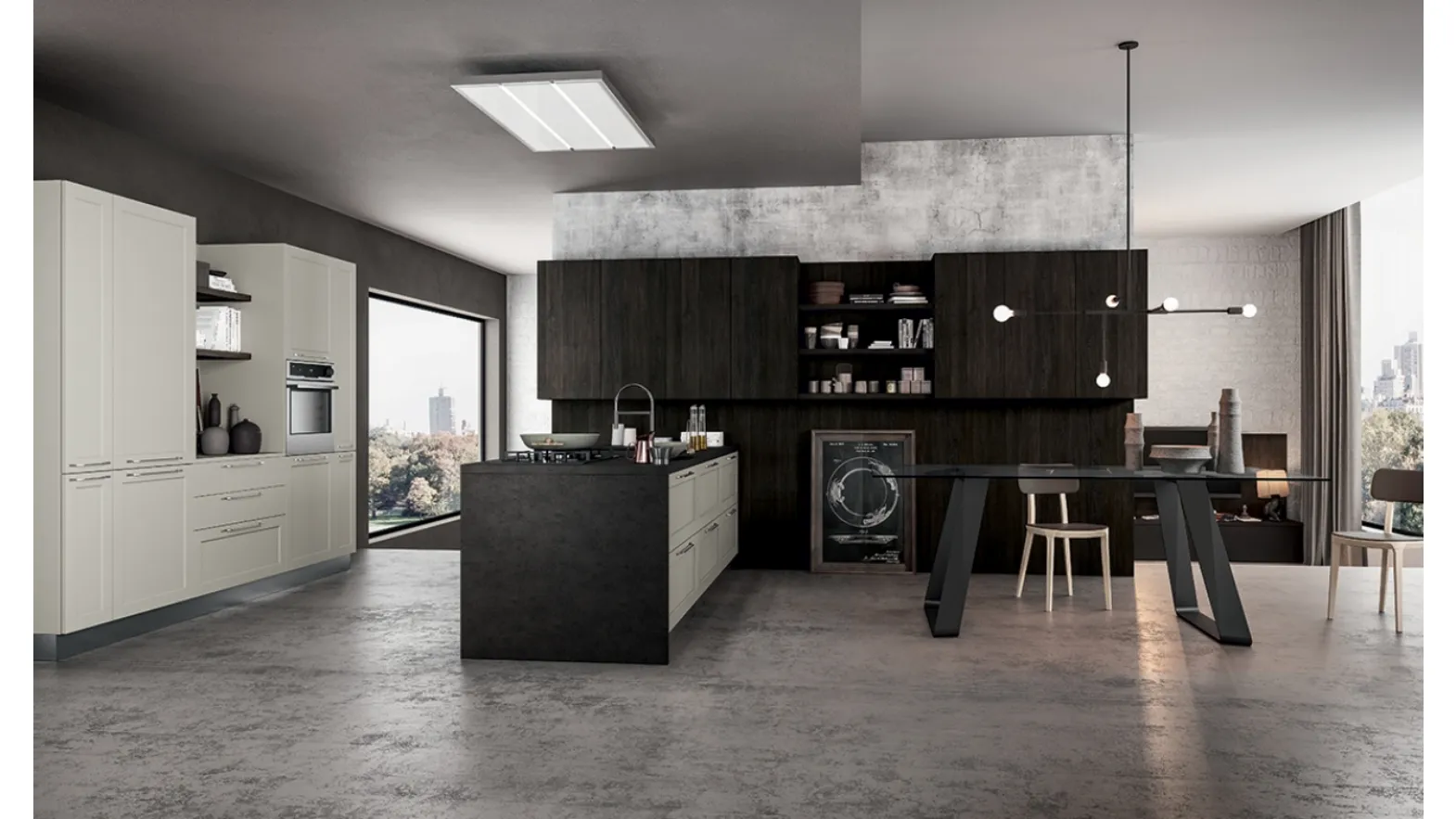 Modern Kitchen Frame Arredo3