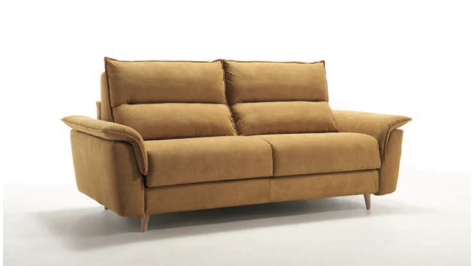Fixed fabric sofa